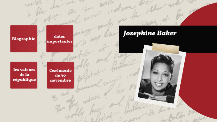 Josephine Baker by Simon Carrillo on Prezi