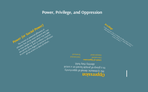 Levels of Oppression by Jessica Best on Prezi
