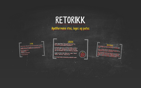 RETORIKK by on Prezi