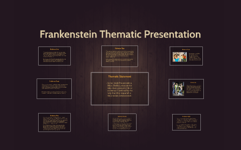 Frankenstein Thematic Presentation by Taylor Davis on Prezi
