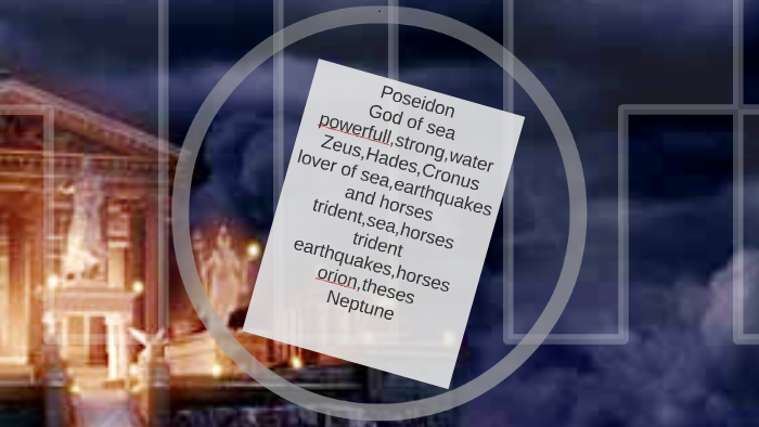 poseidon by vincent petrone on Prezi