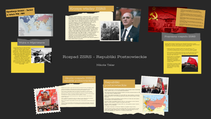 Rozpad ZSRS by Nikola Talar on Prezi