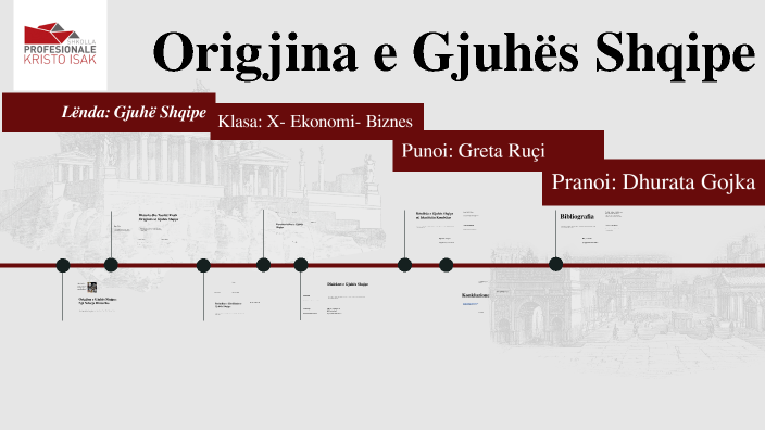 Origjina dhe Zhvillimi i Gjuhës Shqipe by Greta Ruci on Prezi
