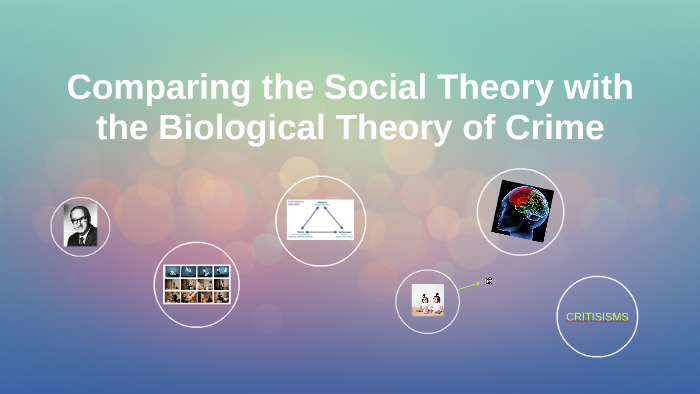Comparing the Social Learning Theory with the Biological Theory. by ...