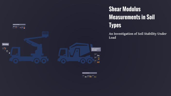 Shear Modulus Measurements in Soil Types by Abaza Cons on Prezi