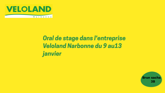 oral de stage by sacha brun on Prezi