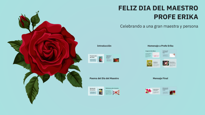 FLIZ DIA DEL MAESTRO PROFE ERIKA by Sofia bastidas on Prezi