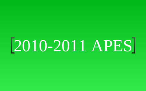 APES-3 by Aaron Stelly on Prezi
