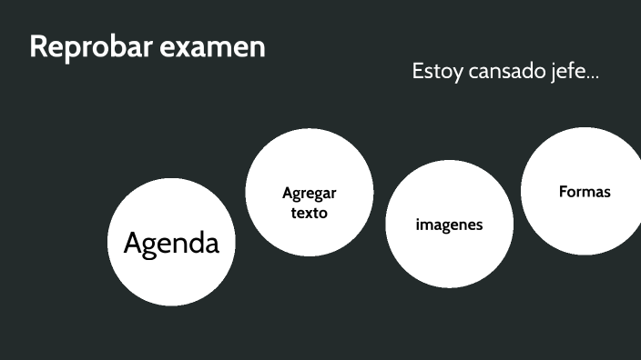 Examen reprobado by Jared Fabian Olvera Monroy on Prezi