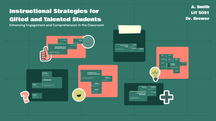 Instructional Strategies for Gifted and Talented Students by Amy Smith ...