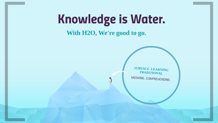 Knowledge is Water. by Philippa Wintle on Prezi