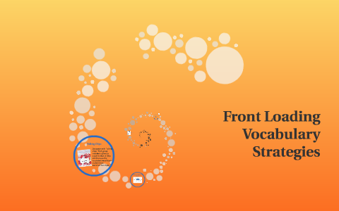Front Loading Vocabulary Strategies by Janette Kirksey on Prezi