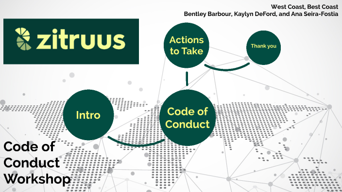 Zitruus Code of Conduct by Bentley Barbour on Prezi