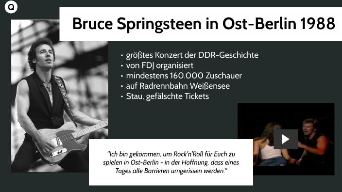 Bruce-Springsteen-Konzert 1988 in Ost-Berlin by 3IK NET on Prezi