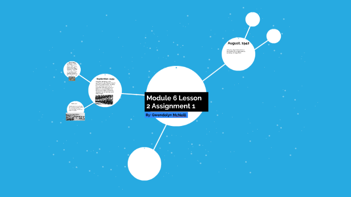 Module 6 Lesson 2 Assignment 1 by Gwendolyn McNeill on Prezi