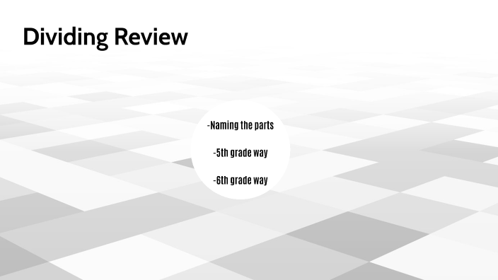 Dividing Review by Auburn Jacobs on Prezi