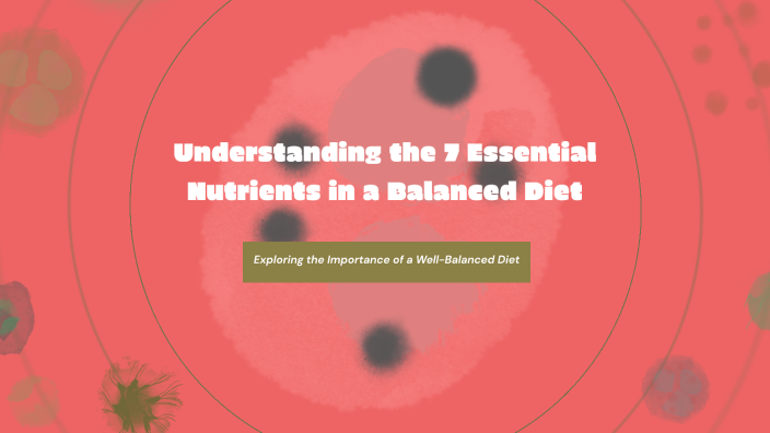 Understanding the 7 Essential Nutrients in a Balanced Diet by Renu Bala ...