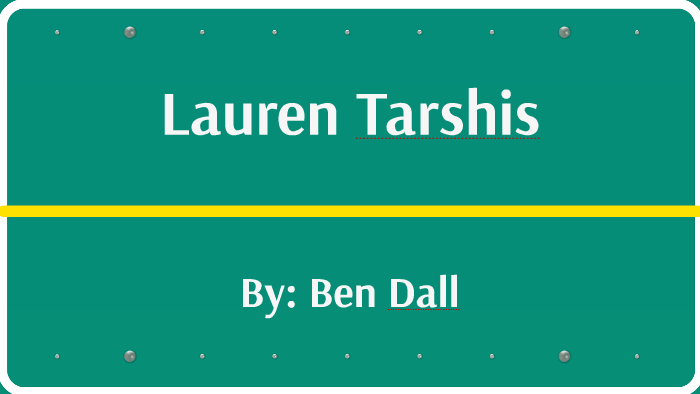 Lauren Tarshis by Ben Dall on Prezi