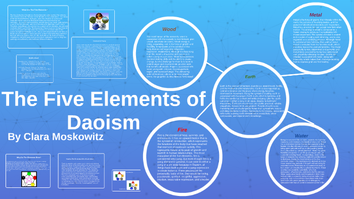 Five Elements of Daoism by Clara Moskowitz on Prezi