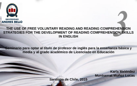 THE USE OF FREE VOLUNTARY READING AND READING COMPREHENSION STRATEGIES ...