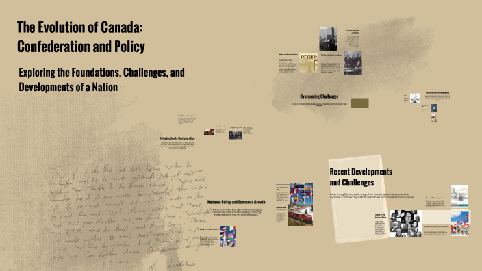 The Evolution of Canada: Confederation and Policy by Marvin Gonzales on ...
