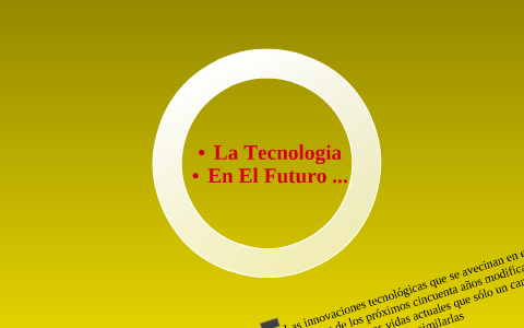 El Futuro De La Tecnologia by alejandra herrera on Prezi
