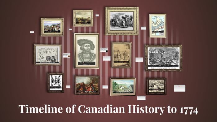 Timeline of Canadian History 1774 by Hannah Licop on Prezi