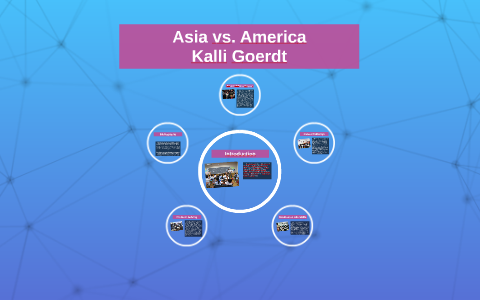 Asia vs. America by Kalli Goerdt
