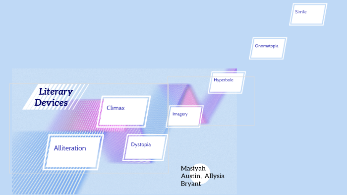 Literary Devices Project by Allysia Bryant on Prezi