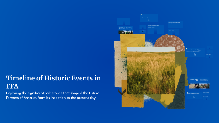 Timeline of Historic Events in FFA by Pepper Unruh on Prezi