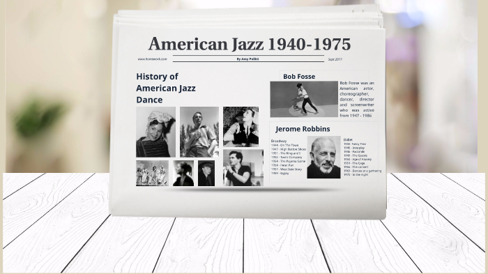 Presentation American Jazz by Amy Pollitt on Prezi