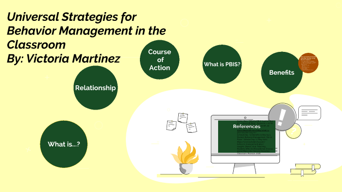 Universal Strategies for Behavior Management in the Classroom by ...