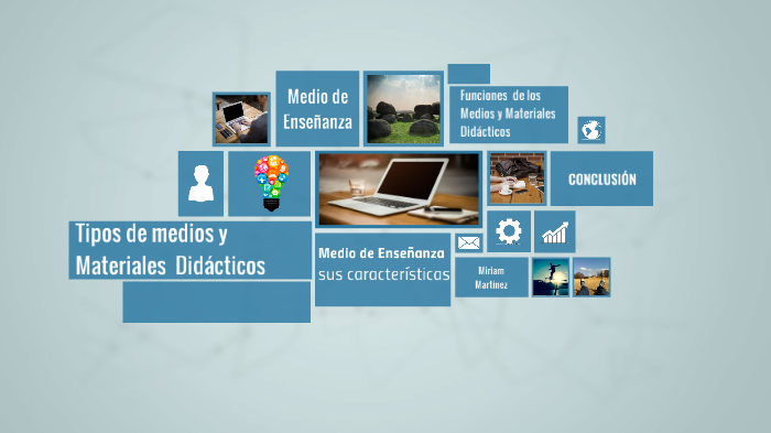 Tipos de Medios y materiales Didácticos by Miriam Martinez on Prezi