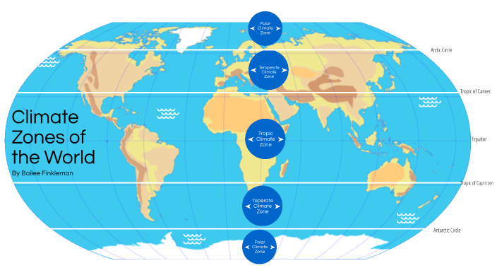 Climate Zones of the World by Bailee Finkleman on Prezi