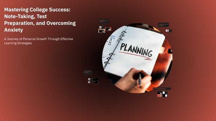 Mastering College Success: Note-Taking, Test Preparation, and ...