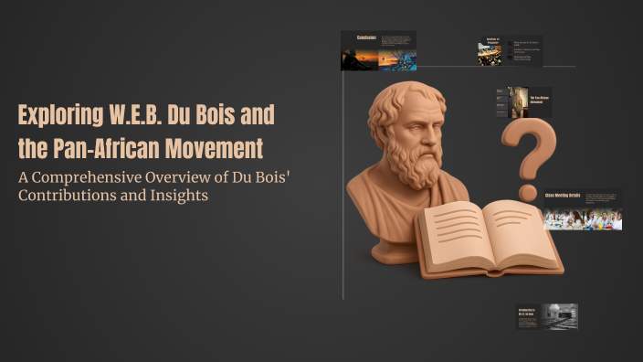 Exploring W.E.B. Du Bois and the Pan-African Movement by Sania Lewis on ...