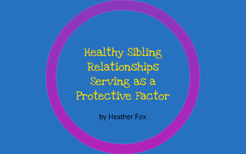 Healthy Sibling Relationships as a Protective Factor by Heather Fox on ...