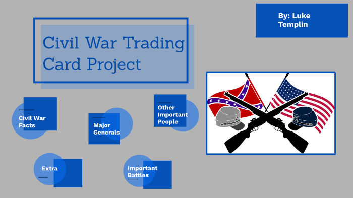 Civil War Trading Card Project by LUKE TEMPLIN on Prezi