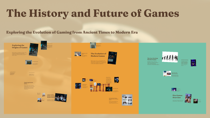 The History and Future of Games by PixelPulse on Prezi