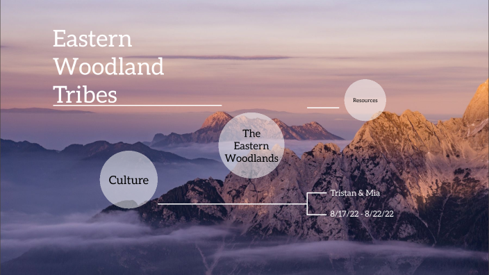 Eastern Woodland Tribes by TRISTAN BRUNETTE on Prezi