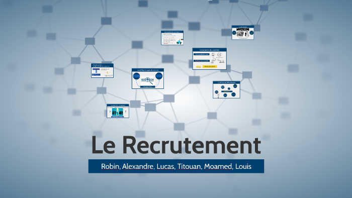 Le Recrutement by robin DUFOUR