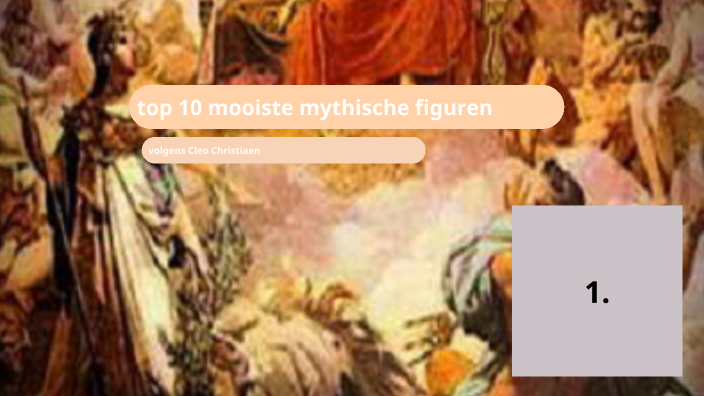 Top 10 mooiste mythische figuren by cleo christiaen on Prezi