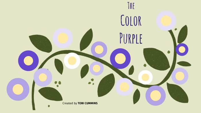 The Color Purple Timeline by tobi cummins on Prezi