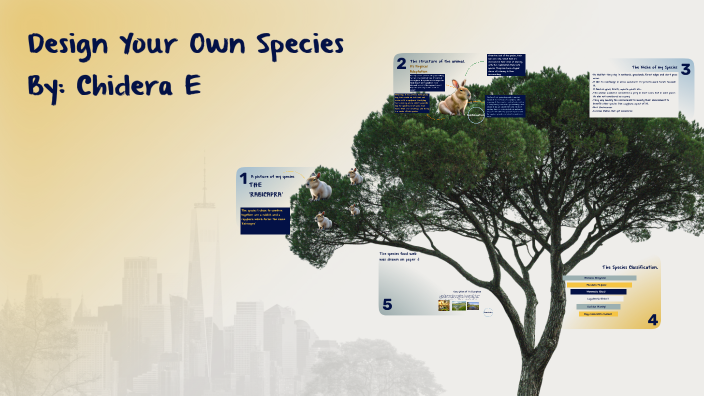 Design Your Own Species by Chidera Ezeogbulafor on Prezi
