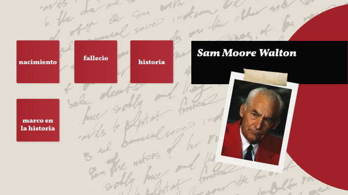 biografia de Sam Walton by juan sebastian guillen arias on Prezi