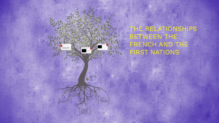 THE RELATIONSHIPS BETWEEN THE FRENCH AND THE FIRST NATIONS by KAEL ...