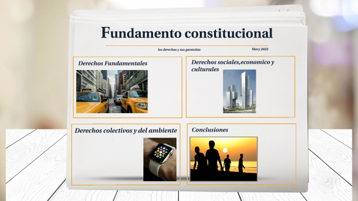 fundamento constitucional y legal de los derechos y sus garantías by ...