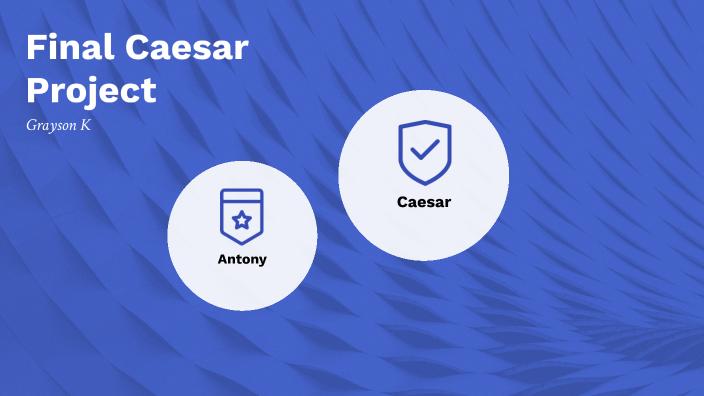 Final Caesar Project by Grayson Kuenzli on Prezi