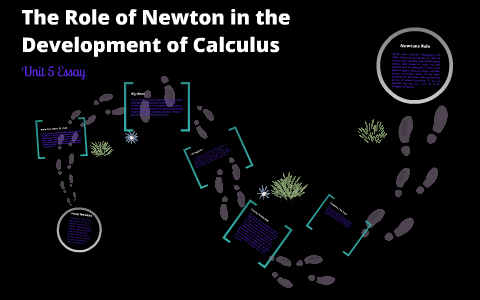 The Real Role of Newton in the Development of Calculus by kira surber ...