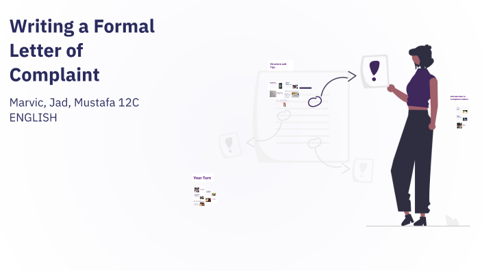 Writing a Formal Letter of Complaint by Marvic Jno Jules on Prezi